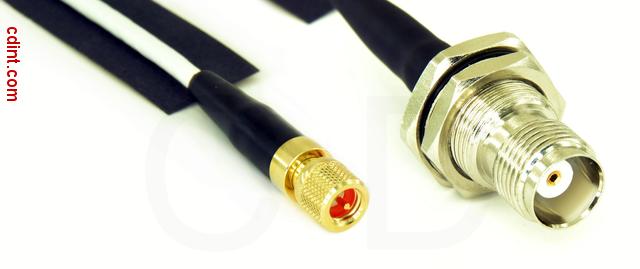 MTFBH-196LN-8: Coaxial Cable, 10-32 (Microdot compatible) to TNC ...